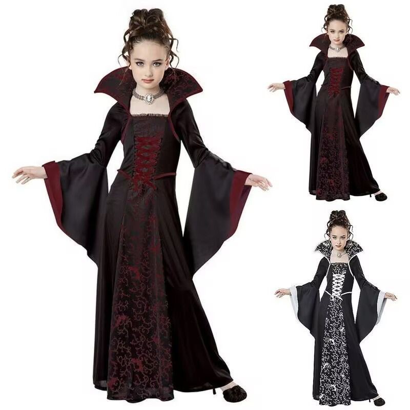 Jual Pakaian Baju Kostum Halloween Drakula Vampire Wanita Perempuan ...