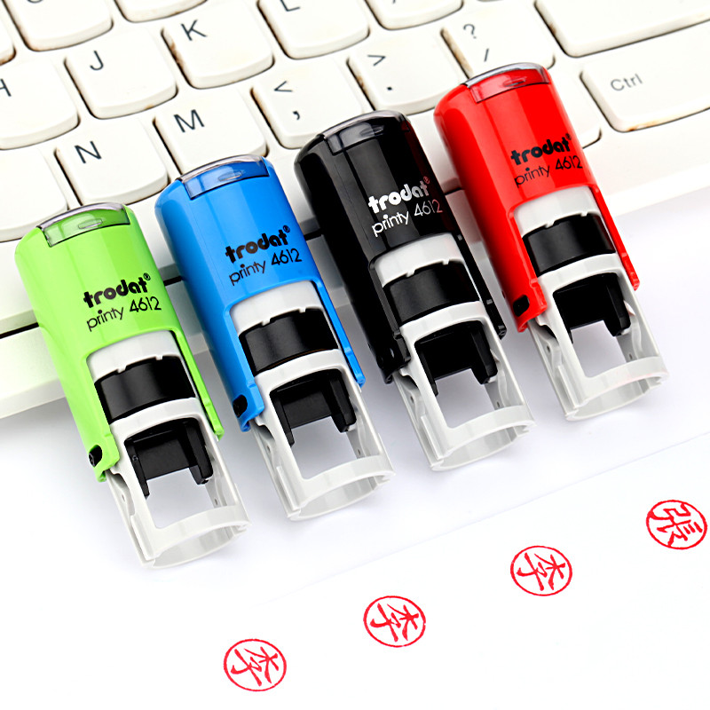 Jual Custom Hanko Stamps Self-inking Stamp Japanese Katakana Surname ...