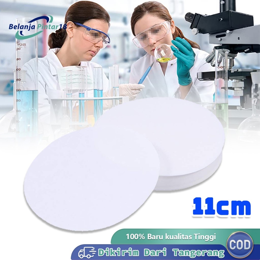 Jual 100pcs Kertas Saring Laboratorium Filter Paper Kertas Membran ...