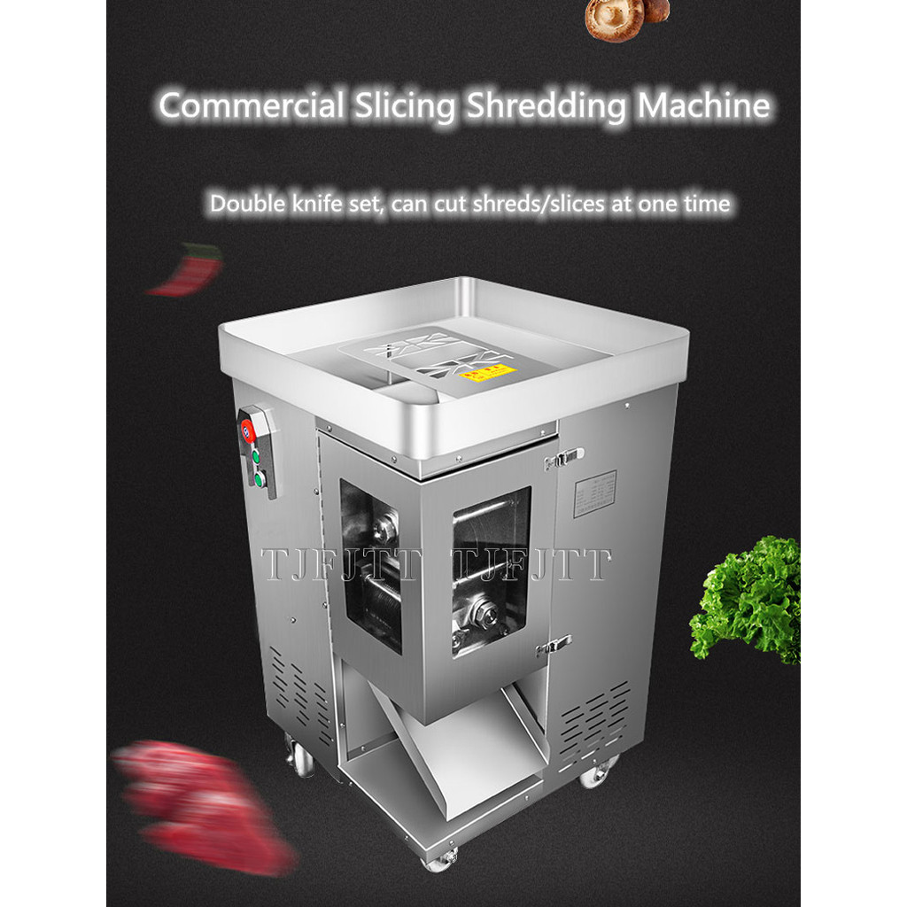 Jual Stainless Steel Meat Slicer For Cutting Pork Beef Chicken Breast ...