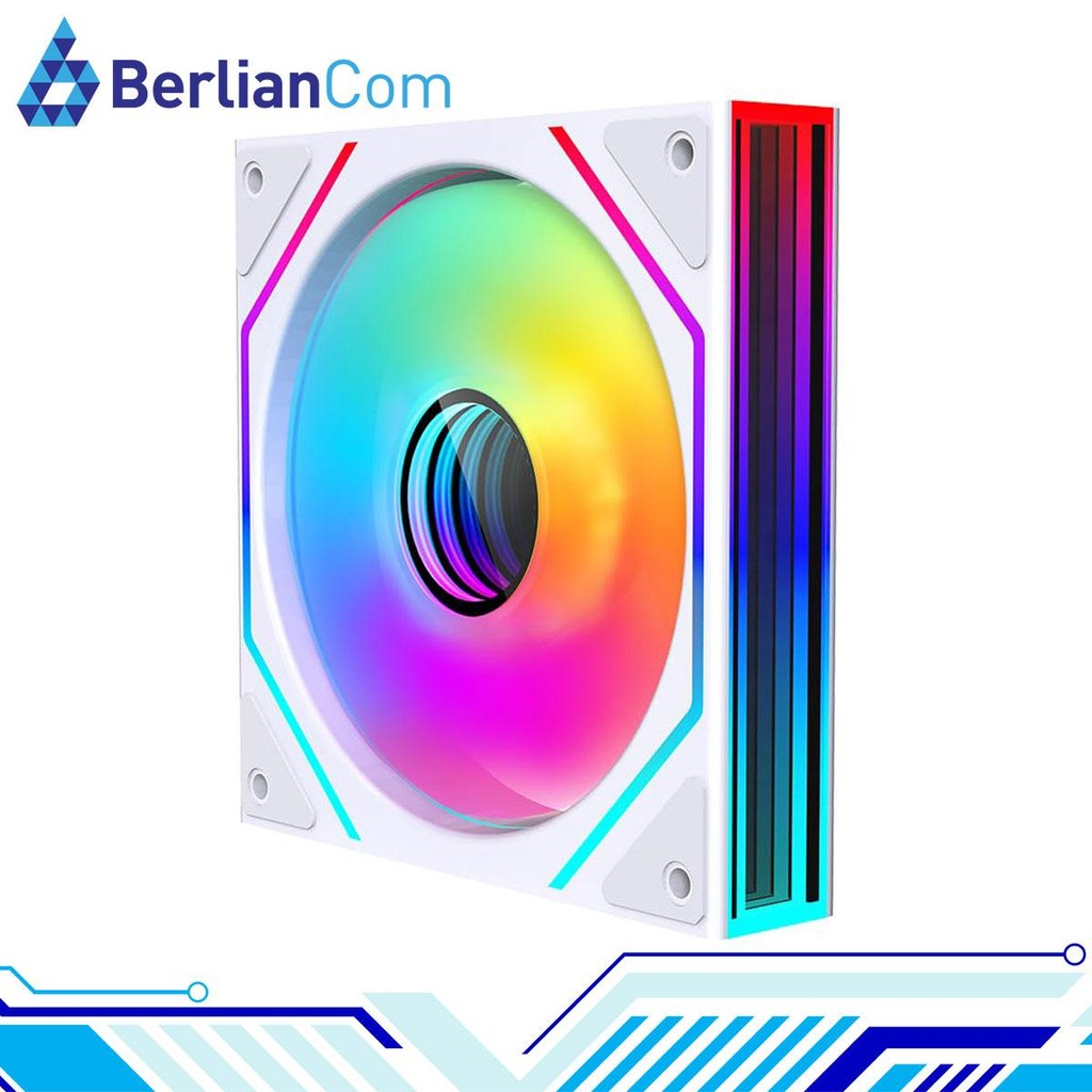 Jual JUNGLE LEOPARD Prism 4 Ultra ARGB WHITE Infinity Two Sided ...