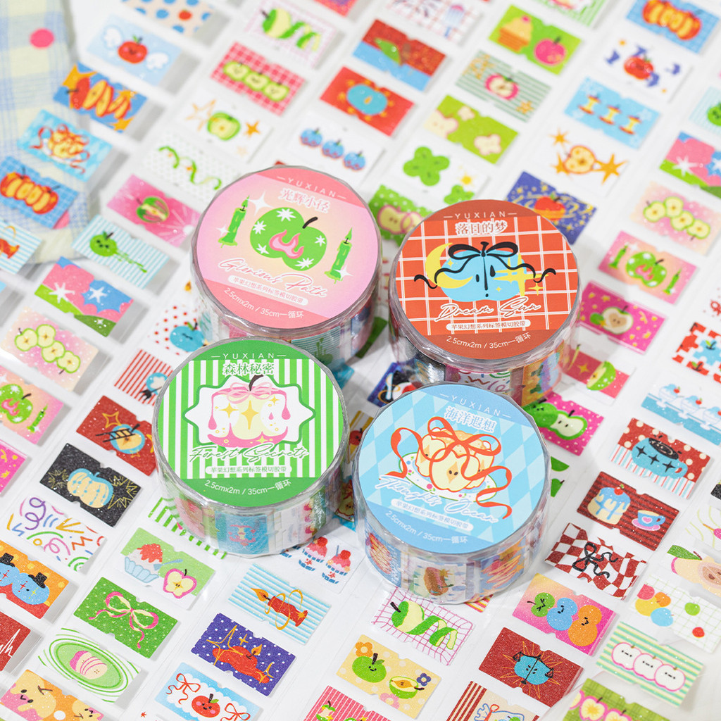 Jual [HARU] Graffiti World Series Sticker Roll Journaling Kit Journal ...