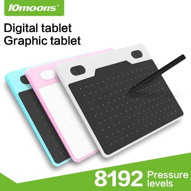 Jual Primal 10moons Graphics Digital Drawing Tablet 6 Inch with Stylus ...