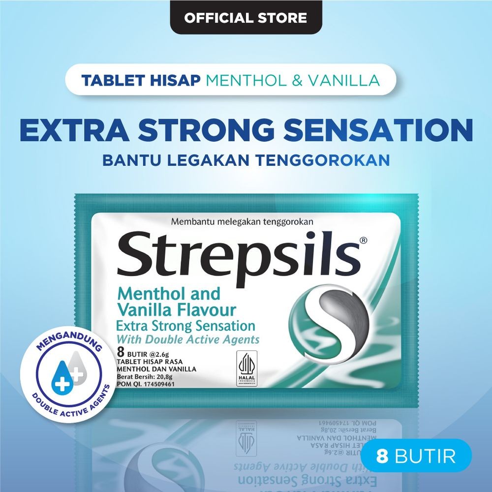 Jual STREPSILS CANDY 8'S EXTRA STRONG | Shopee Indonesia