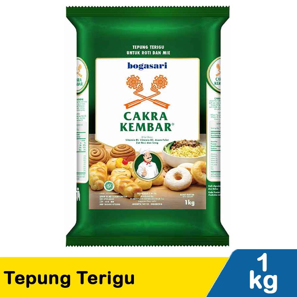 Jual CAKRA KEMBAR TEPUNG TERIGU 1000g | Shopee Indonesia