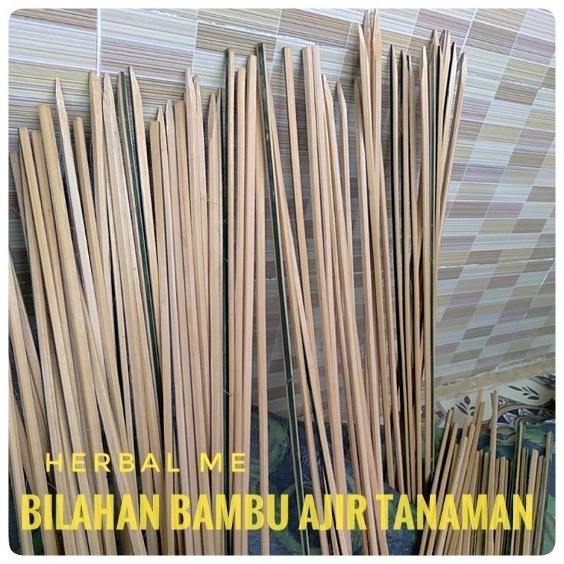 Jual COD BILAH BAMBU AJIR TURUS TIANG BELAH TANAMAN - PENYANGGA TANAMAN ...