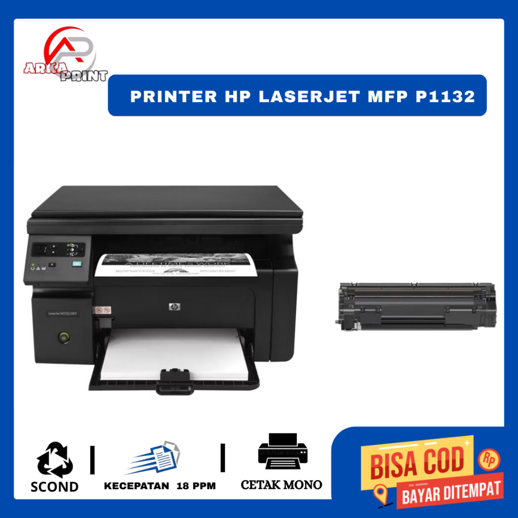 Jual Printer Hp Laserjet Pro MFP M1132 Print Scan Copy | Shopee Indonesia