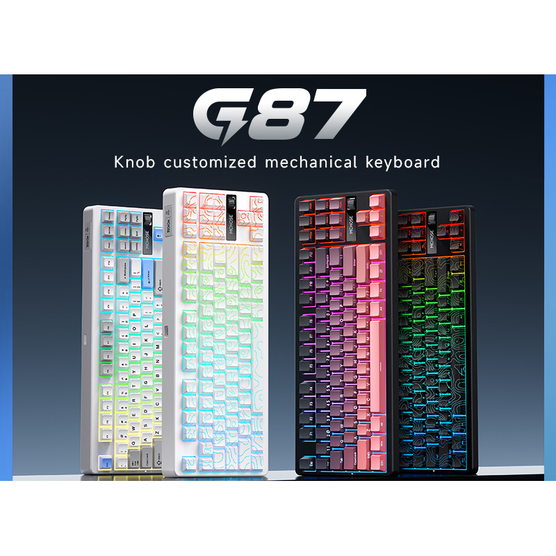 Jual MCHOSE G87 Mechanical Keyboard 87 Keys Leyout 10000mAh Long Life ...