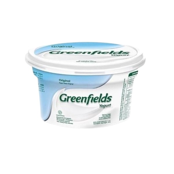 Jual GREENFIELDS YOGURT ORIGINAL 500 GR | Shopee Indonesia