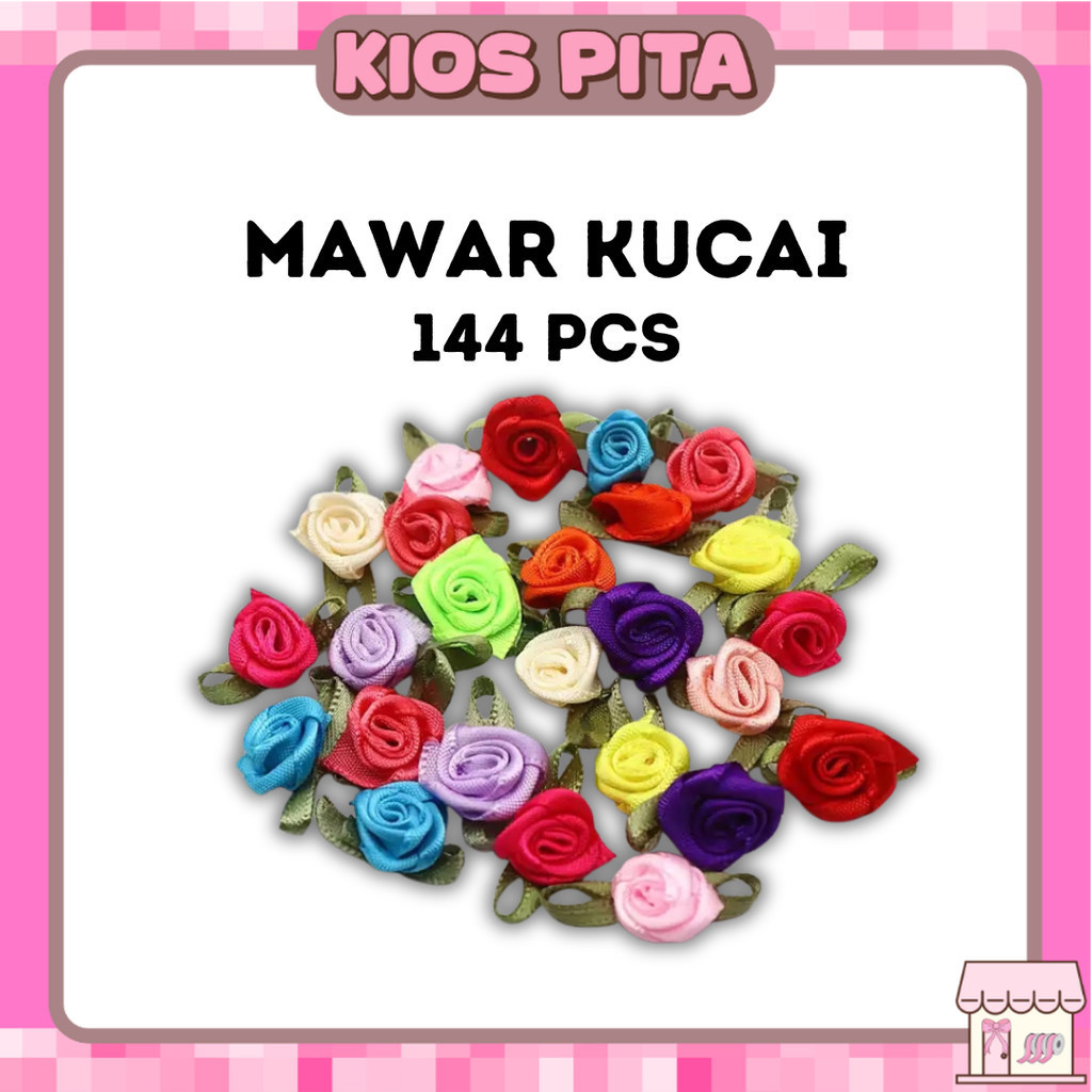 Jual Bunga Mawar Kucai 1/2 Inch 144 Pcs | Shopee Indonesia