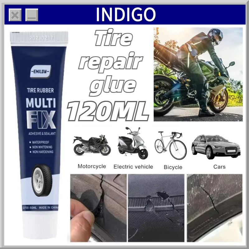 Jual 120ML Lem ban luar mobil sobek / Tire Glue Repair / Lem Perbaikan ...