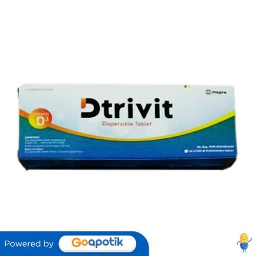 Jual Dtrivit Box Isi 30 Tablet | Shopee Indonesia