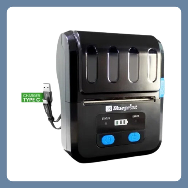Jual Printer Blueprint Portable Eco 80 – Thermal 75mm/s, dengan Koneksi ...