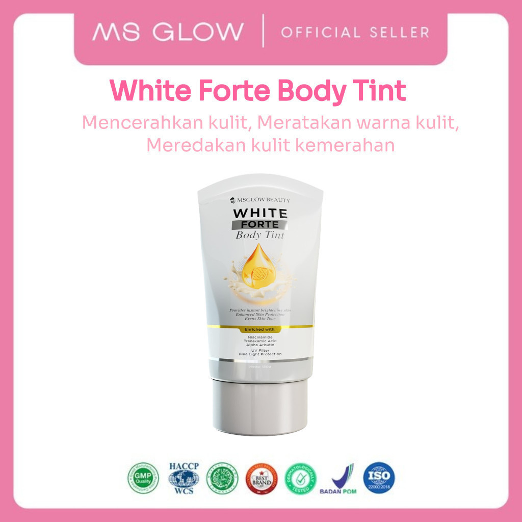 Jual BODY TINT FORTE MS GLOW NEW | Shopee Indonesia
