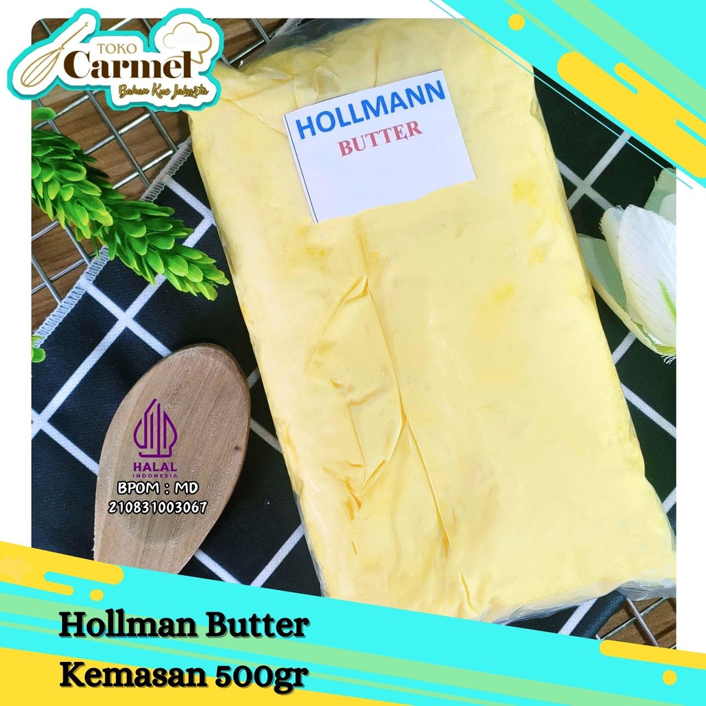 Jual Hollman Butter 500gr (Repack) - Mentega Premium | Shopee Indonesia