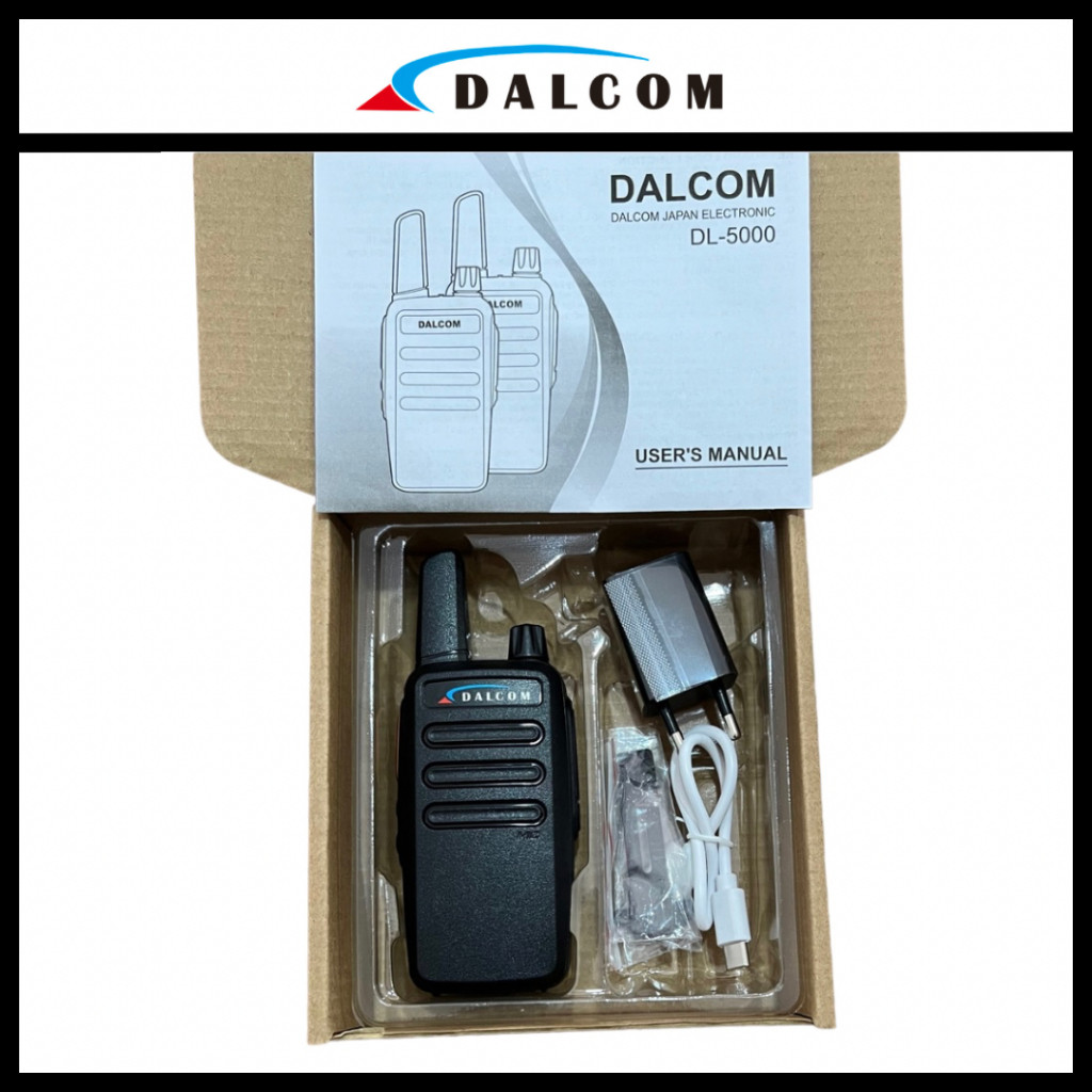 Jual DISKON HT Dalcom Japan DL-5000 Radio Komunikasi UHF 400-480 MHz ...