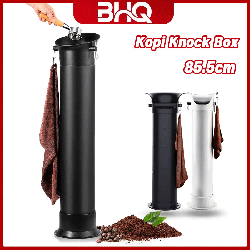 Jual BHQ Knock Box Berdiri Dengan Handuk Espresso Kopi Knock Box ...