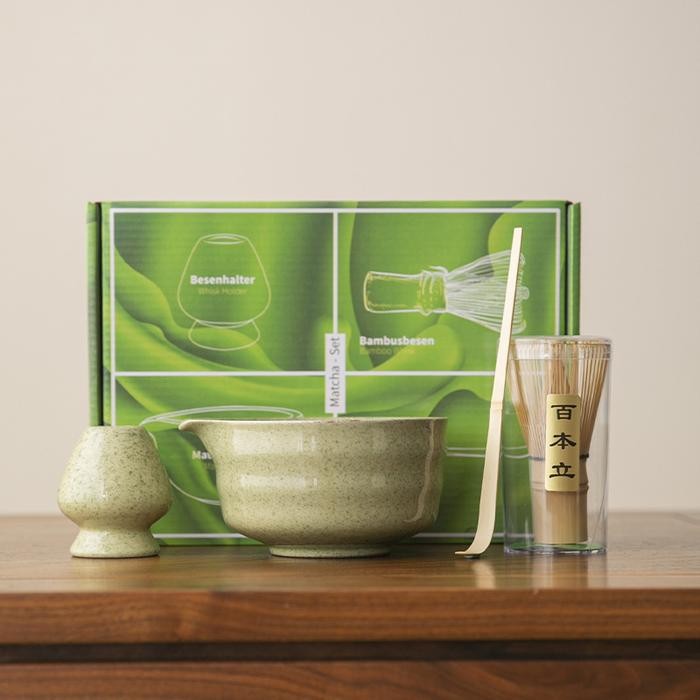 Jual Matcha Set Kit Jepang 4in1 – Chawan Keramik 500ml, Chasen Bambu ...