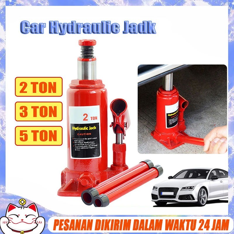 Jual Dongkrak Mobil Botol 2/3/5 Ton Dongkrak Hidrolik Hydraulic Jack ...