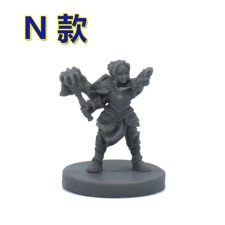 Jual TRPG board game dungeons miniatures characters warrior mage ...