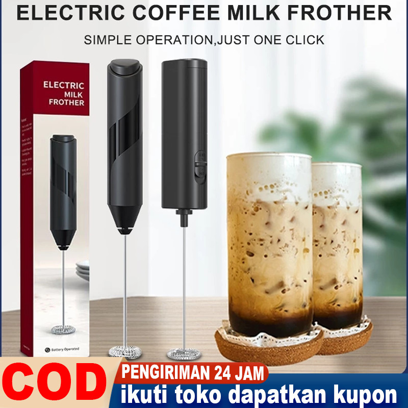 Jual Pembuat foam Pengaduk Susu Elektrik untuk Kopi Pengaduk Minuman ...