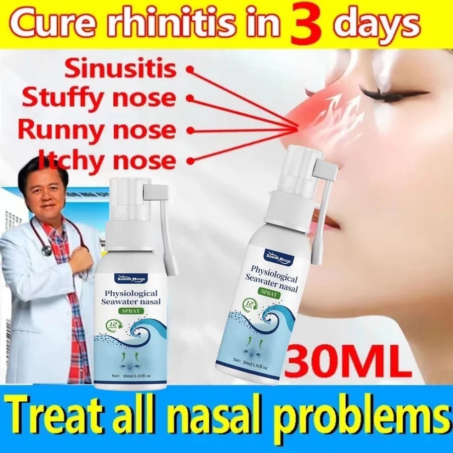Jual Nasal Spray Semprotan Hidung Obat Polip Hidung Air laut fisiologis ...