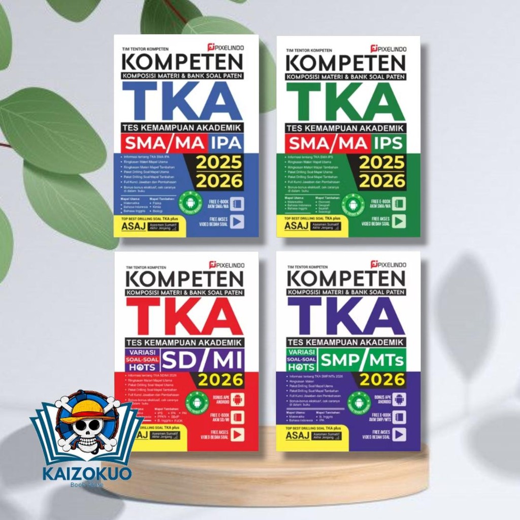 Jual BUKU KOMPETEN TKA SD 2026 | BUKU KOMPETEN TKA SMP 2026 | BUKU KOMPETEN TKA SMA IPA 2026 ...