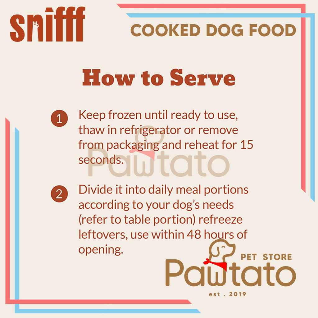 Jual Makanan Anjing Snifff Cooked Duck Tai Fung Dog Cooked Food Fresh ...