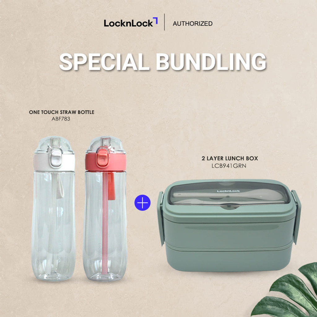 Jual LocknLock Special Bundling Package 1 Tumbler Lunch box | Shopee ...