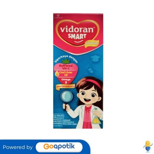 Jual Vidoran Smart Rasa Strawberry Syrup 100 Ml | Shopee Indonesia