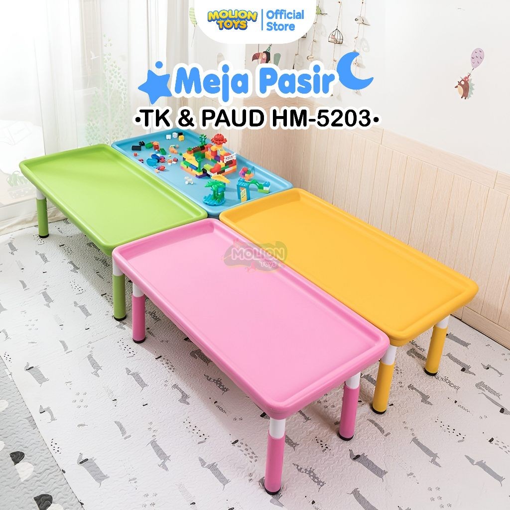 Jual Mainan Anak Edukatif – Meja Pasir HM-5203 MOLION untuk TK & PAUD ...