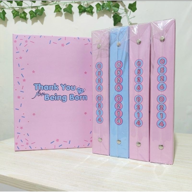 Jual Binder SVT inspired Thank You for Being Born Carat Sprinkles and ...