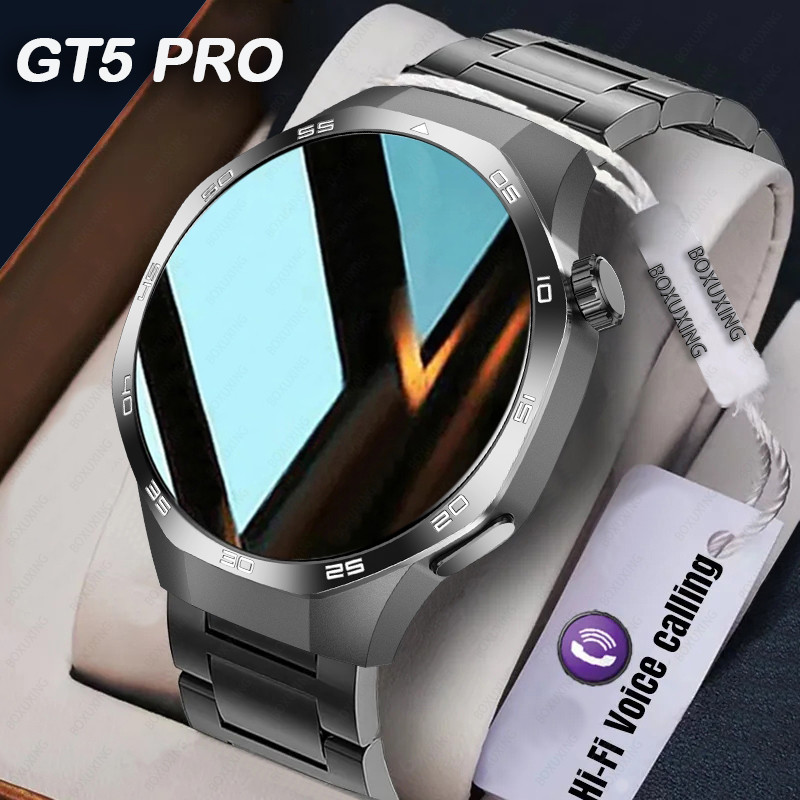 Jual 2025 New For Huawei Xiaomi GT5 Pro Smart Watch Men AMOLED HD ...