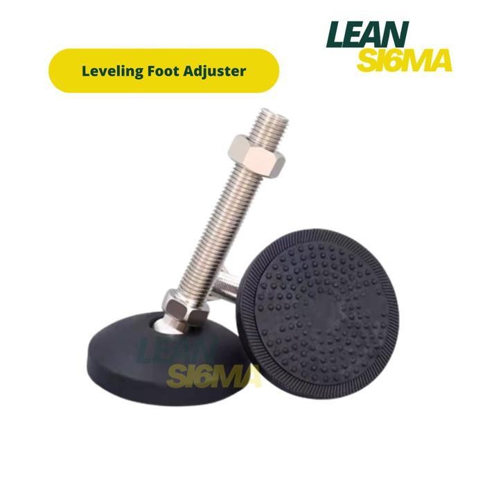 Jual Rotary Adjuster Foot Anti Slip Adjustable Leveling Mounts Pad 50mm ...