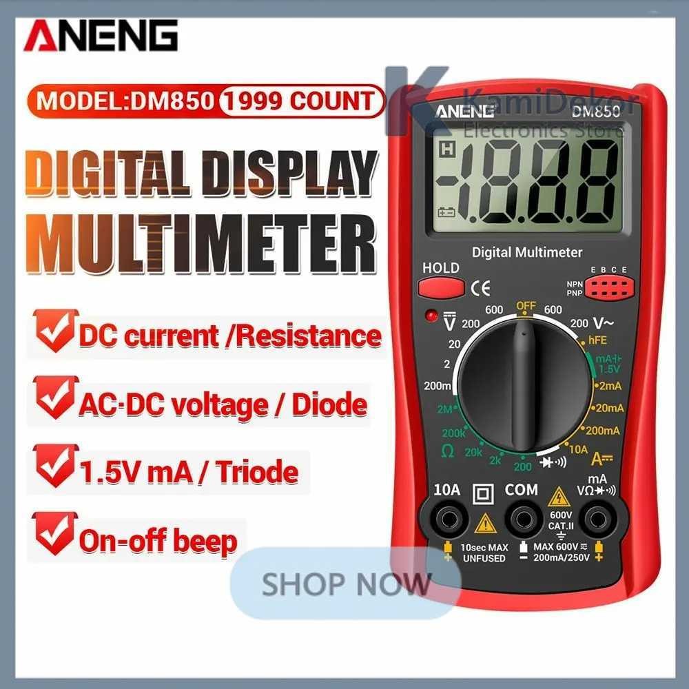 Jual ANENG Digital Multimeter Voltage Tester - DM850 | Shopee Indonesia