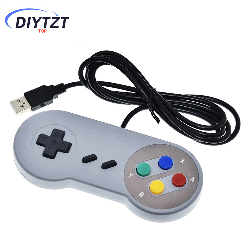 Jual 1/2PCS USB Gamepad Retro Gaming Joystick Wired Controller for ...