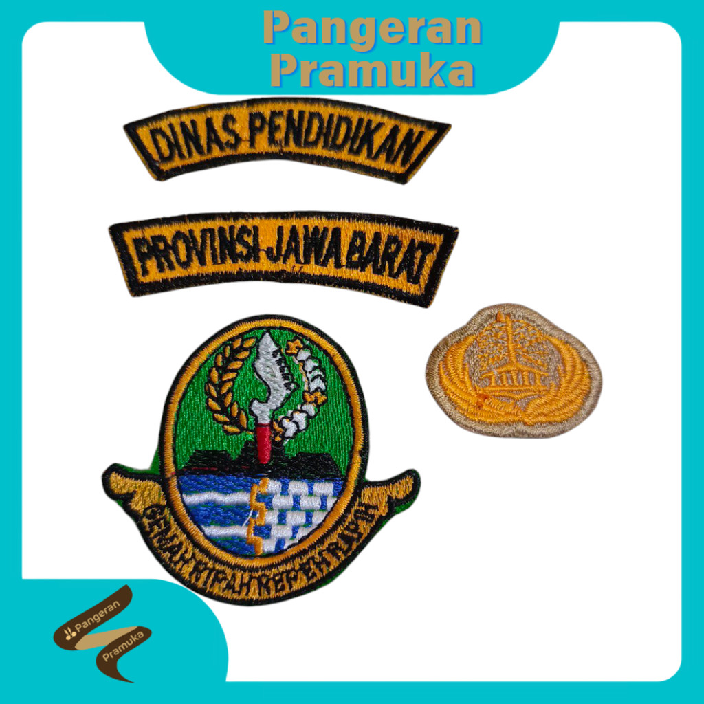Jual Bet Atribut Bordir PNS Dinas Pendidikan Provinsi Jawa Barat ...