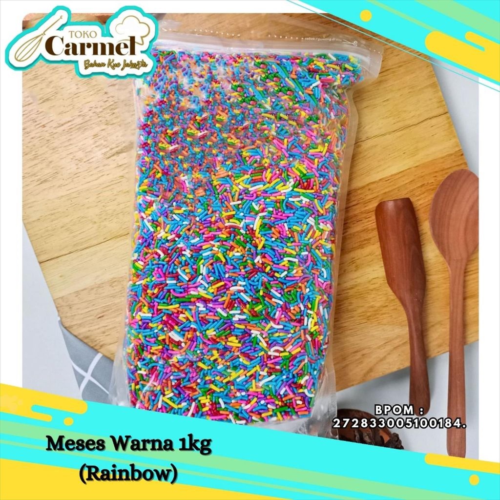 Jual Meses Meises Coklat Warna Warni 1kg | Shopee Indonesia