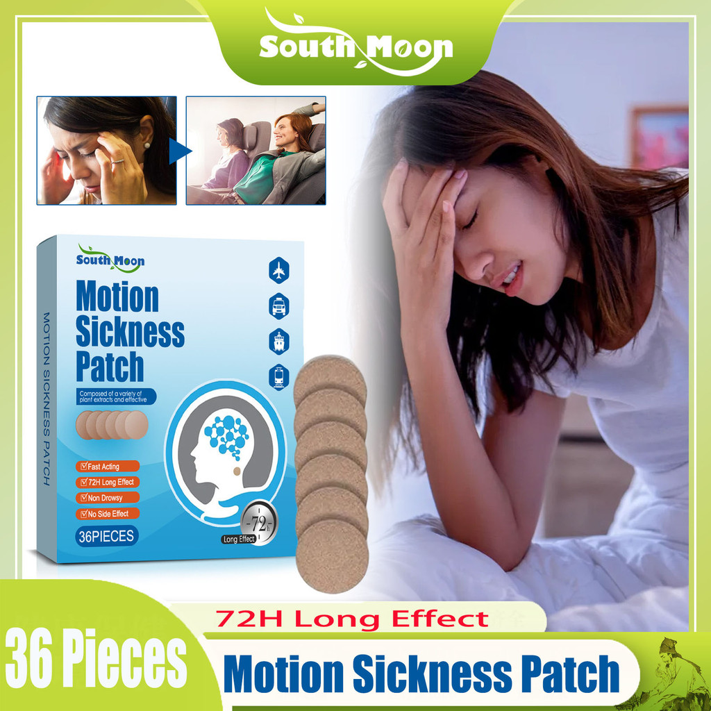 Jual Motion Sickness Patch perjalanan Anti Motion Sickness Stiker Anti ...