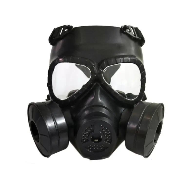 Jual M04 Simulation Gas Mask Real Life Field Equipment No Gas Dual Fan ...