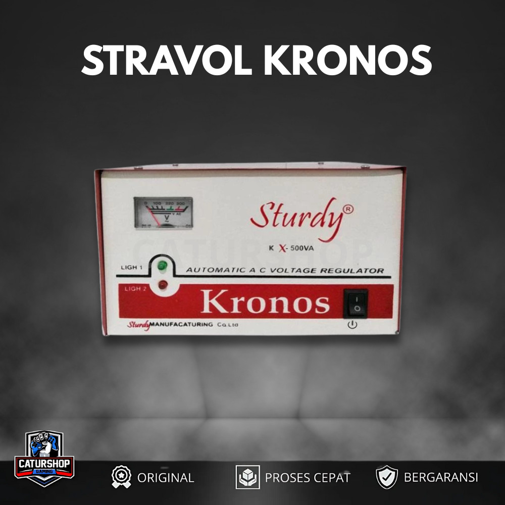 Jual Stavolt Sturdy Kronos Soft Start 500VA Automatic AC Voltage ...