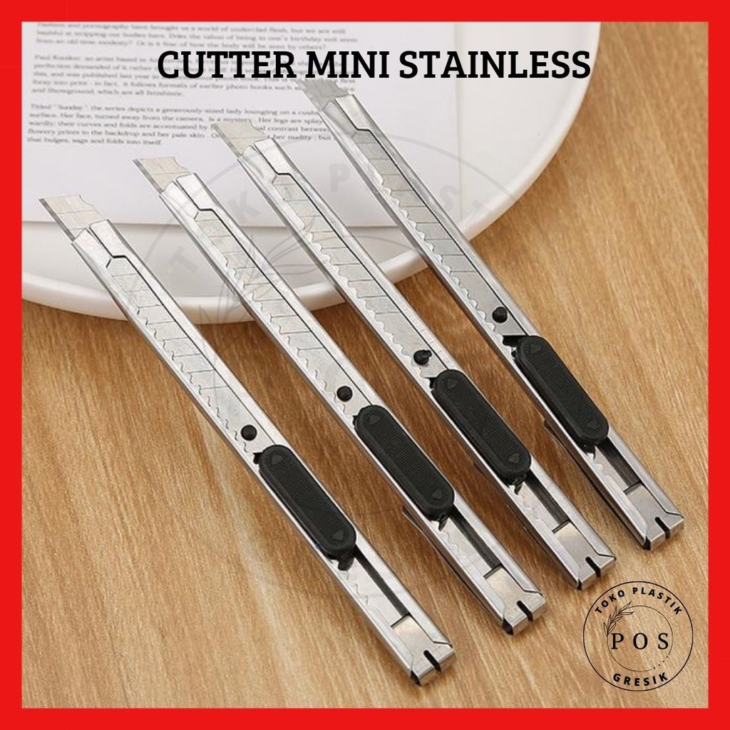 Jual CUTTER MINI BESI Pisau Kater Pisau Seni Cutter Kuter Small Cuter ...