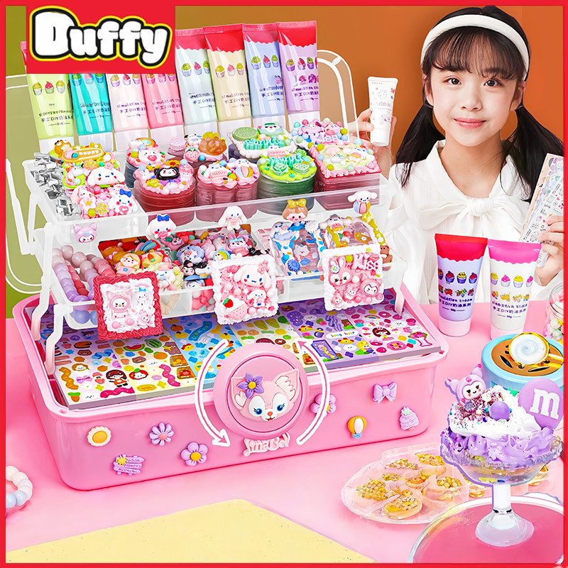 Jual Duffy Toys DIY Gantungan Kunci Set Guka Set Stiker Luca Kotak DIY ...