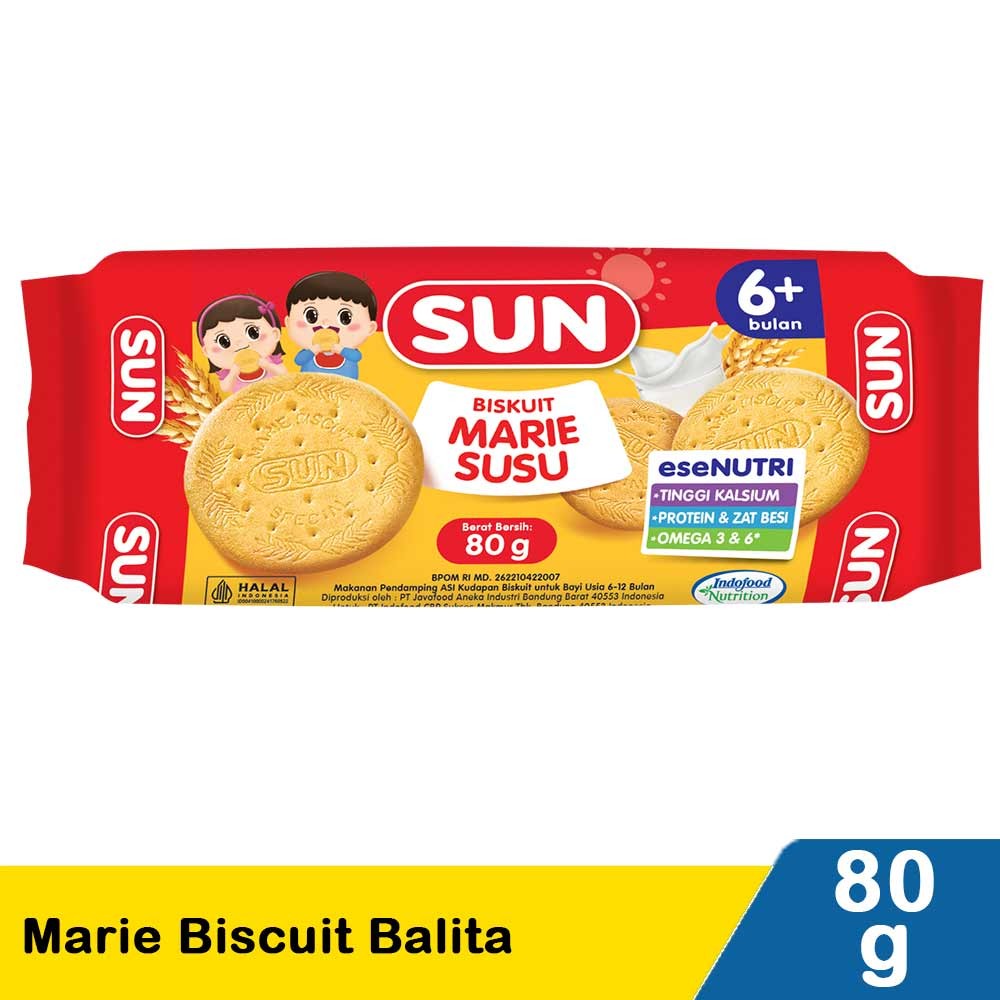 Jual SUN MARIE BISCUIT BALITA 80g | Shopee Indonesia