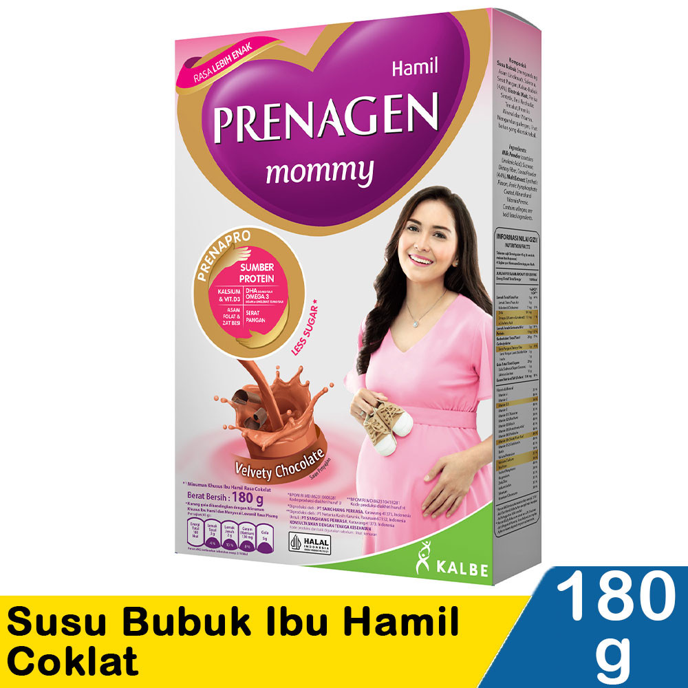 Jual PRENAGEN MOMMY SUSU BUBUK IBU HAMIL COKLAT 180g | Shopee Indonesia