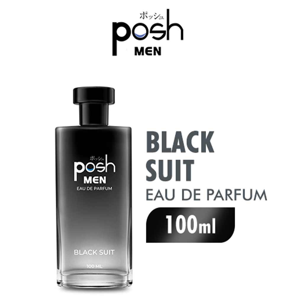Jual POSH MEN EAU DE TOILETTE BLACK SUIT 100mL | Shopee Indonesia