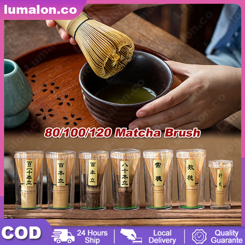 Jual Chasen Bamboo 80/100/120 Matcha Whisk Bamboo Brush Green Tea ...