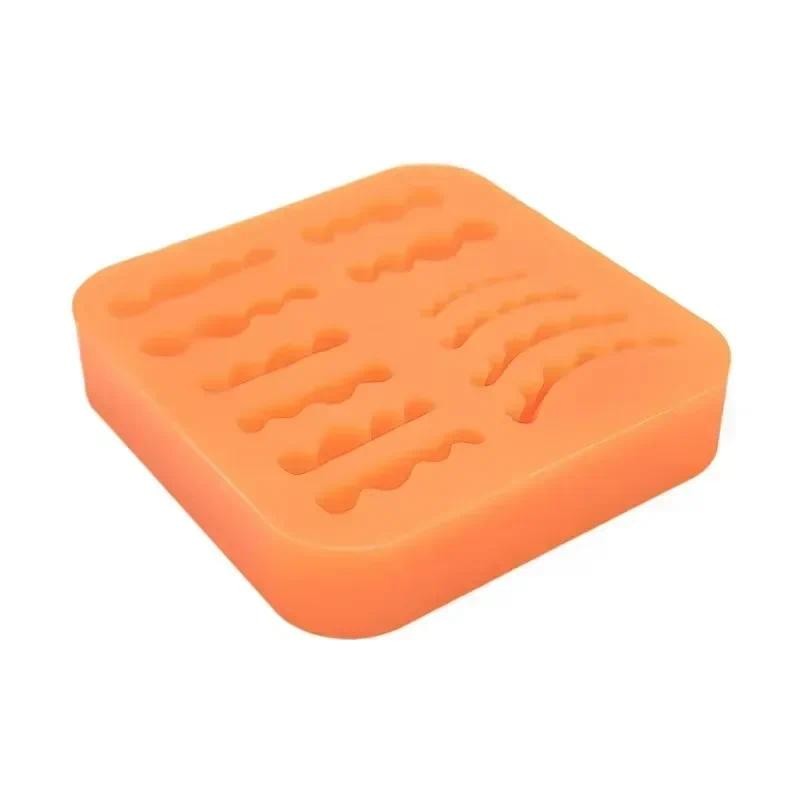 Jual 3Pcs Rubber Molding Wax Disc Dental Silicone Wax Mold Porcelain ...