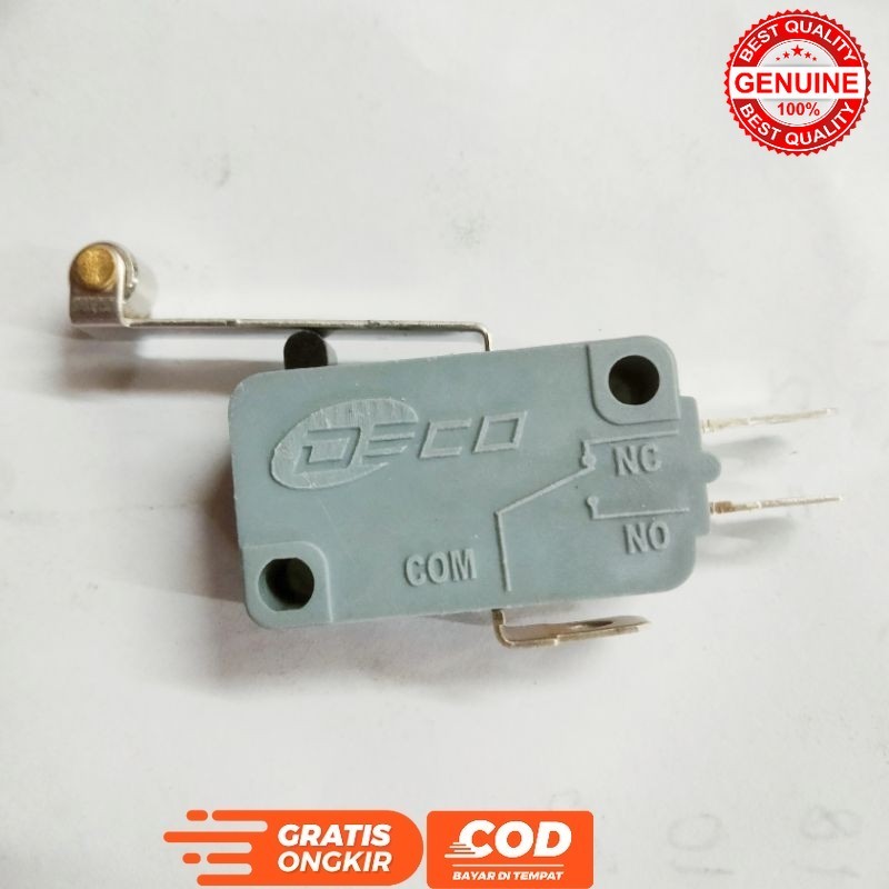 Jual MIKRO SWIT MICROSWITCH DECO DEKO PLAT RODA PANJANG | Shopee Indonesia