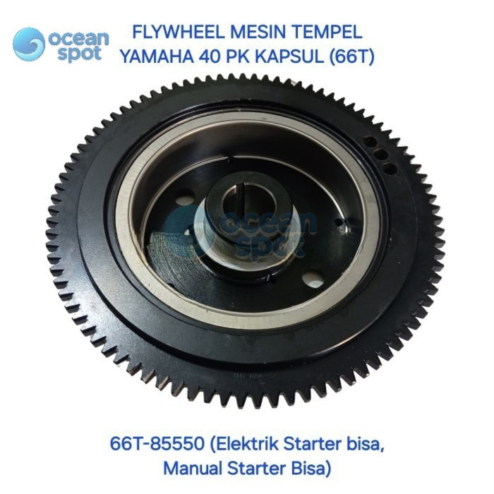Jual FLYWHEEL / RODA GILA Mesin Tempel Yamaha 40 PK / HP Kapsul 66T ...